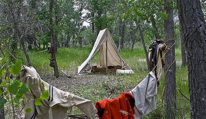 Attend a Mountain Man Rendezvous near Yellowstone