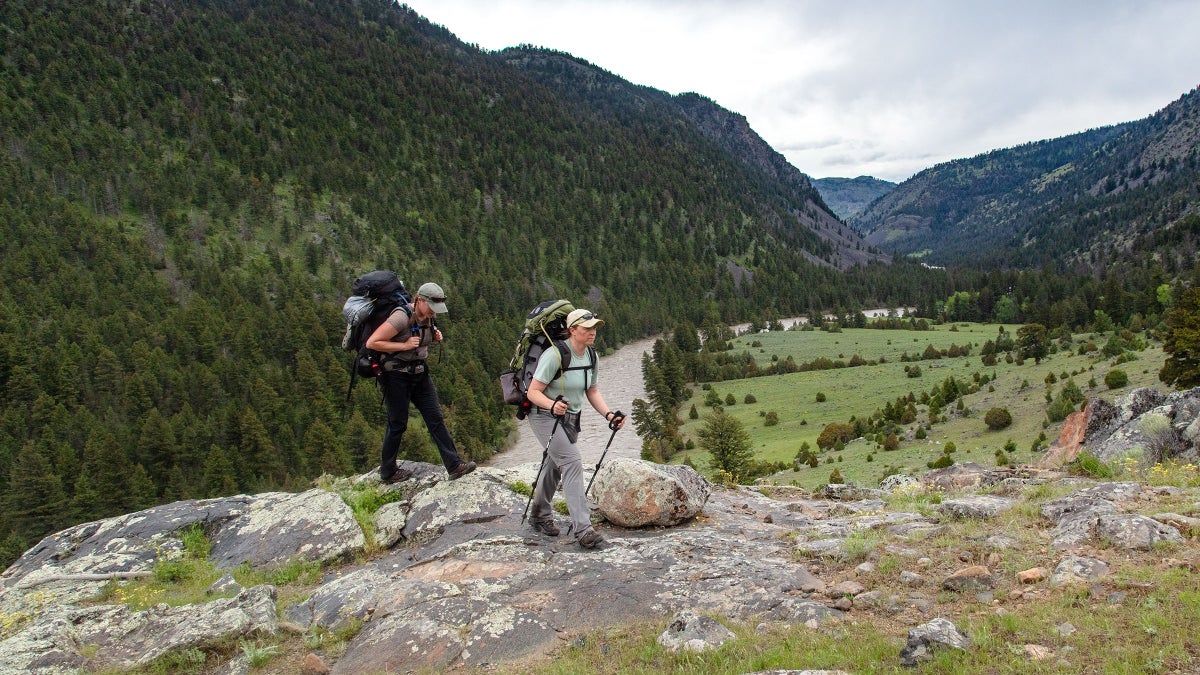 Backpacking in Yellowstone National Park
