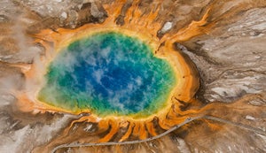 Things Stuffed Down Yellowstone's Damaged Geysers