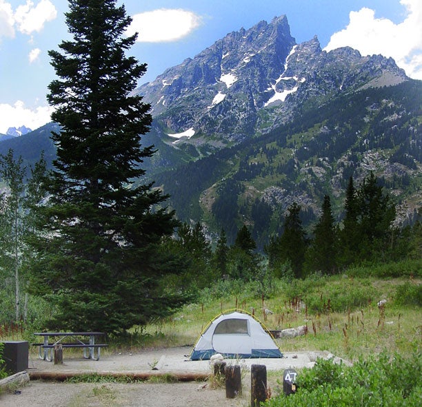 Campgrounds in Grand Teton National Park