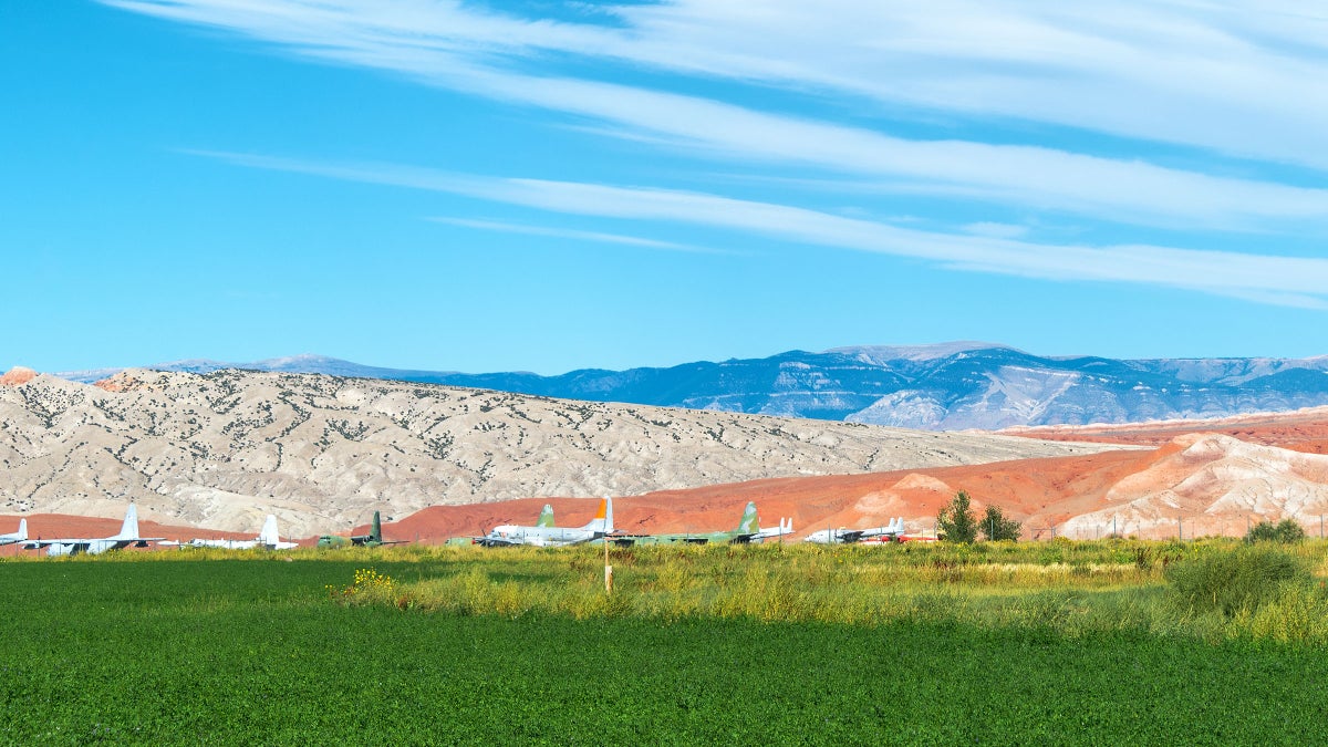 Greybull, Wyoming's Firefighting WWII Airplanes and Ancient Ocean