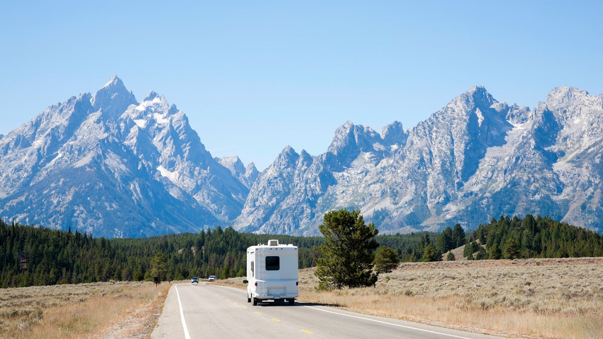 RV in Grand Teton National Park - 4 Wyoming Travel Tips