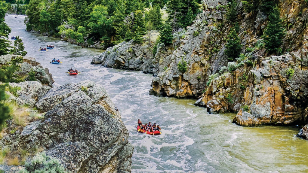 Wild West Rafting at Yellowstone's North Entrance