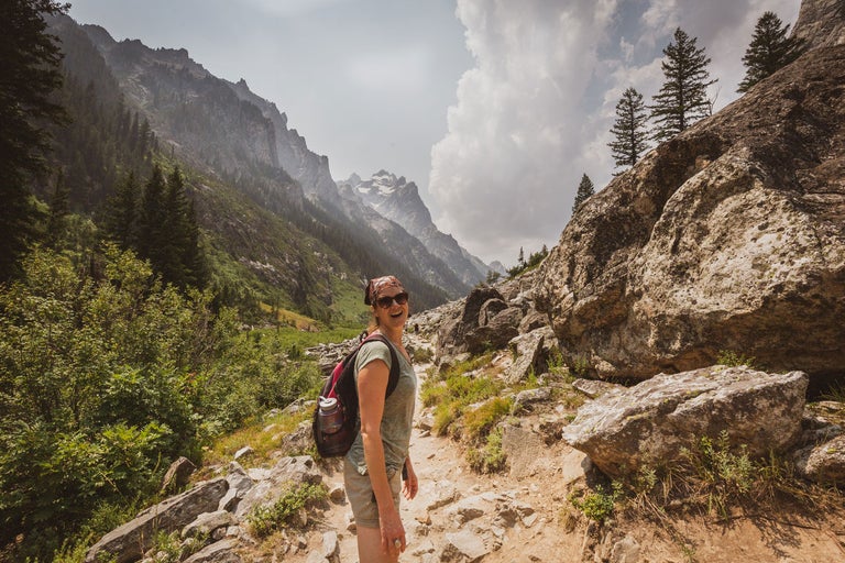 Cascade Canyon Trail - Hike to Hidden Falls and beyond