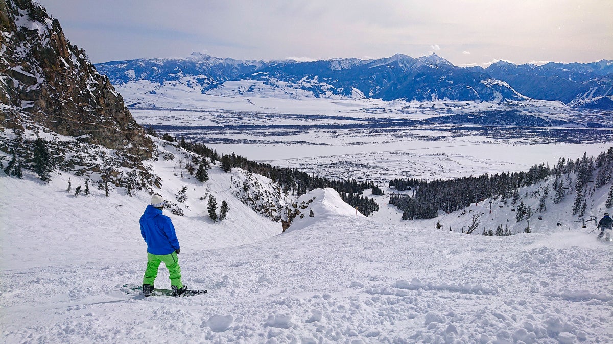 Go Downhill Skiing and Snowboarding near Yellowstone Park